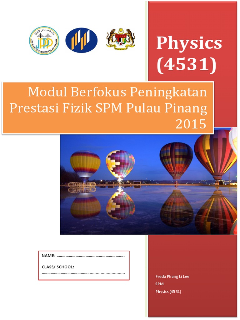 Form 4 (Chapter 2 Force & Motion) PDF | PDF