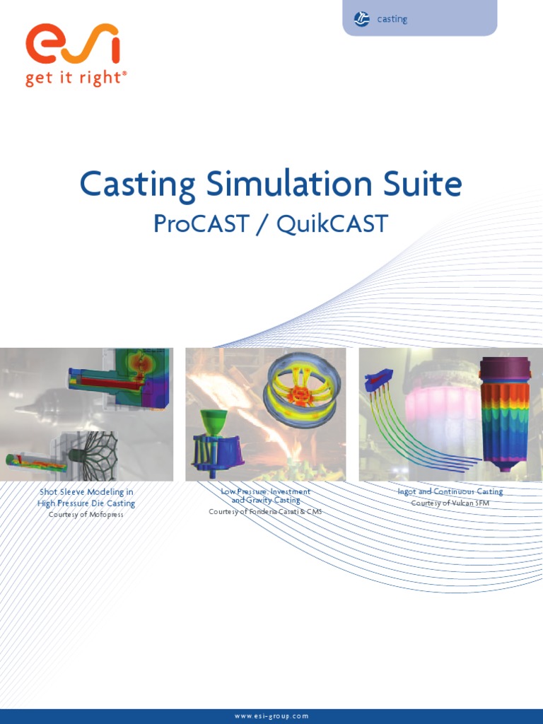 Esi ProCAST PDF | PDF