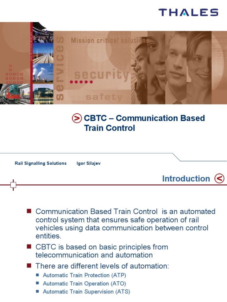 Thales CBTC Rail Signalling Overview | PDF