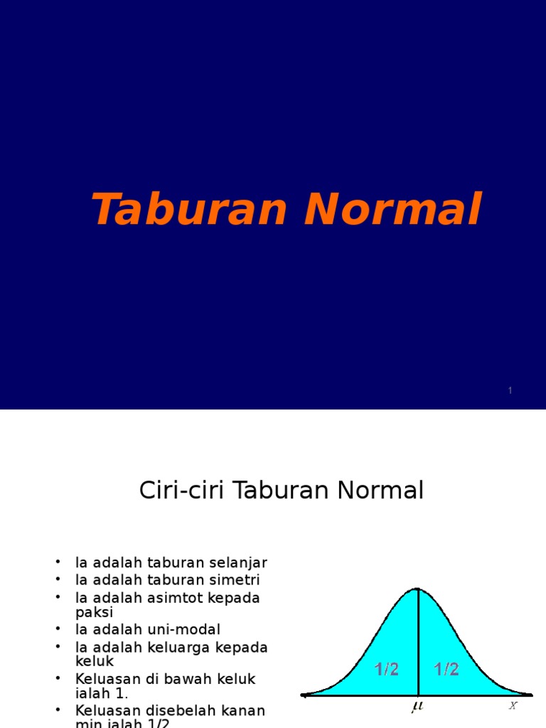 Taburan Normal | PDF