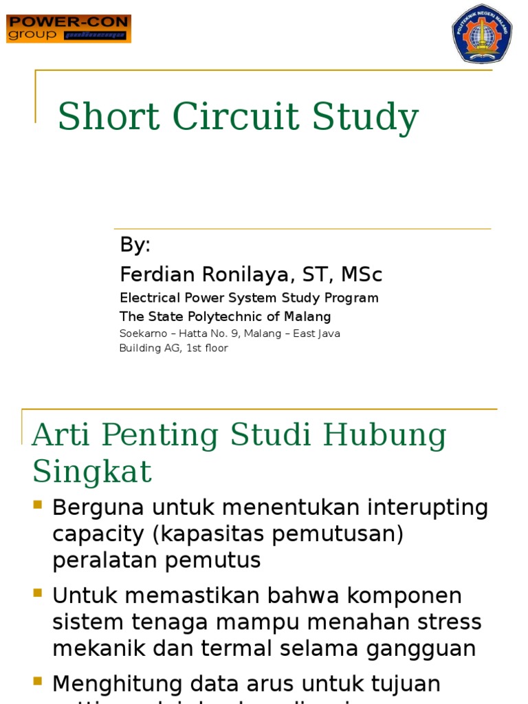 Electrical Short Circuit Analysis | PDF | Science & Mathematics | Computers
