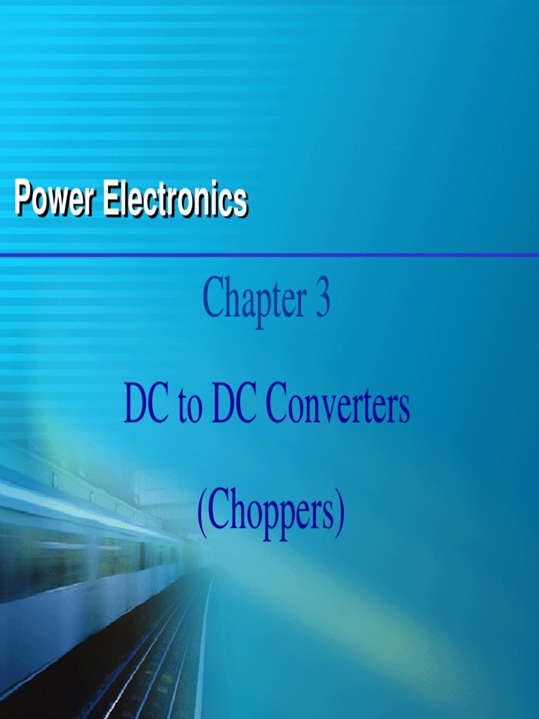 Chapter 3 | PDF | Power Electronics | Electric Power