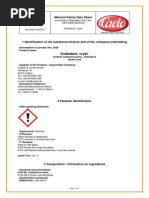 Msds Na2c2o4 | PDF | Occupational Safety And Health | Chemical Substances