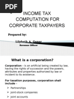 Excess MCIT Carry-Over Explained | PDF | Gross Income | Corporate Tax
