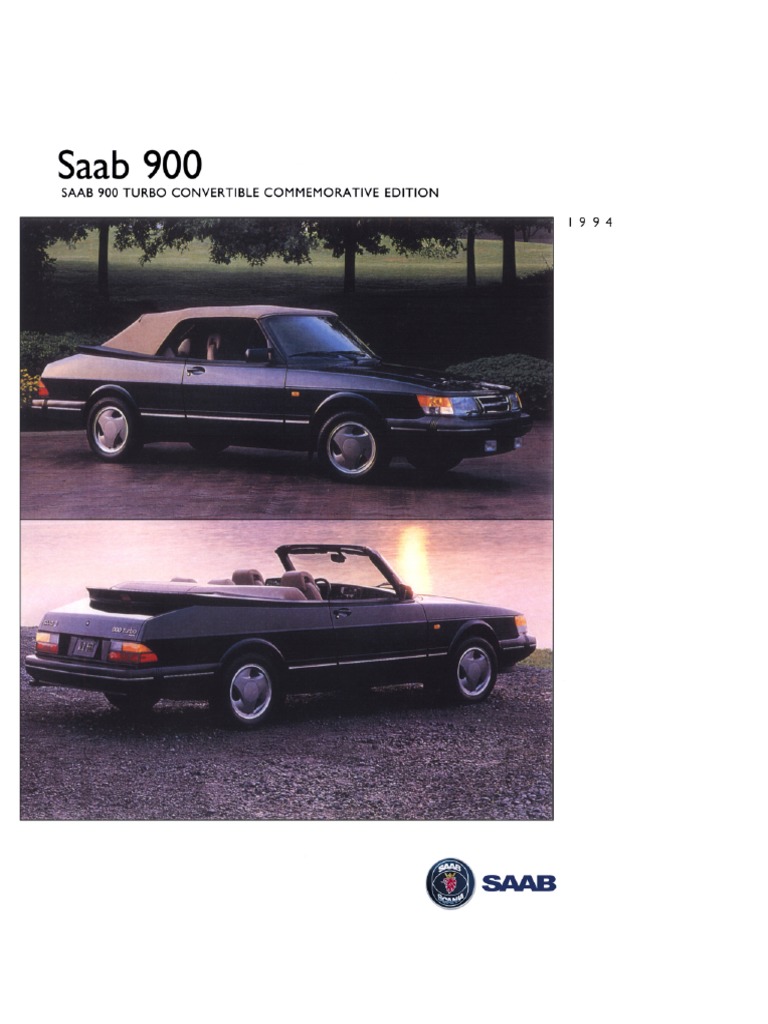 Saab 900 Convertible 1994 Ce (Ocr) | PDF | Turbocharger | Product ...