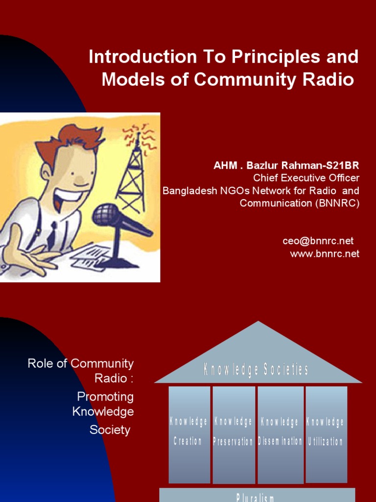 Introduction Contents of Community Radio in Bangladesh | PDF | Radio ...