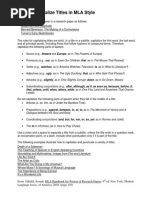 Scribbr MLA Format Template | PDF | Citation | Paragraph