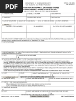 CBP Form 7512_0 | U.S. Customs And Border Protection | Customs