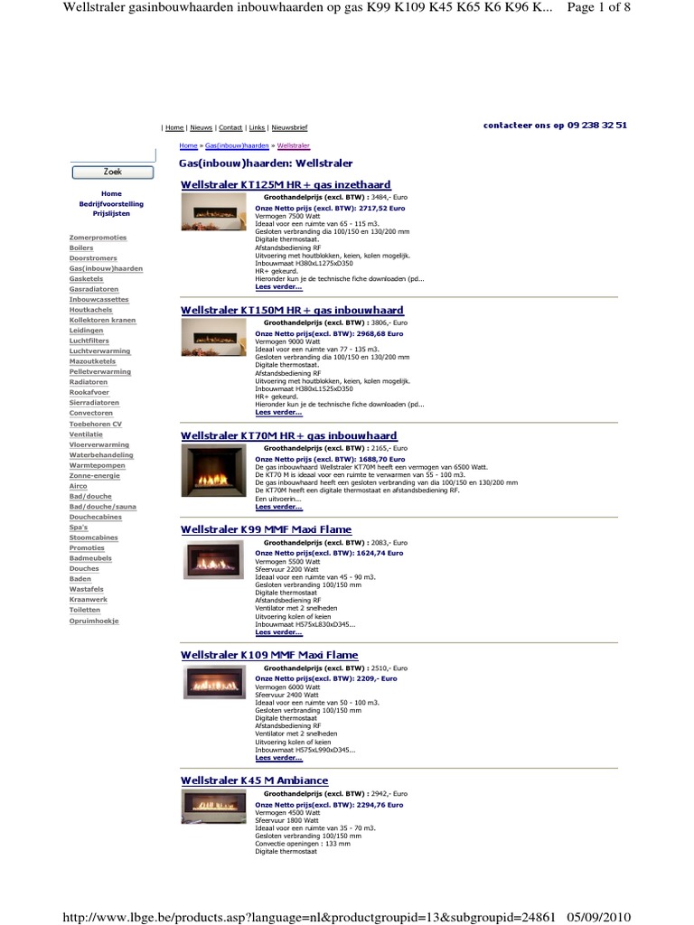 Wellstraler LBG Engineeringhttp WWW - Lbge.be Products | PDF