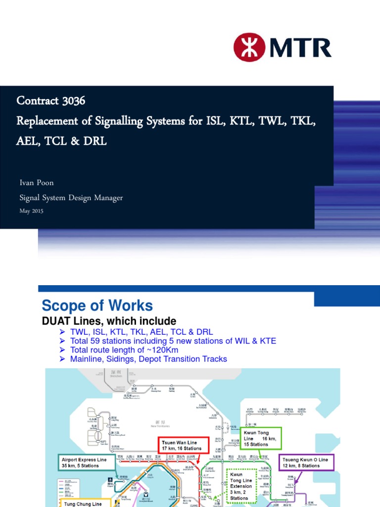 4 MTR Overview S | Transport Safety | Railway Safety