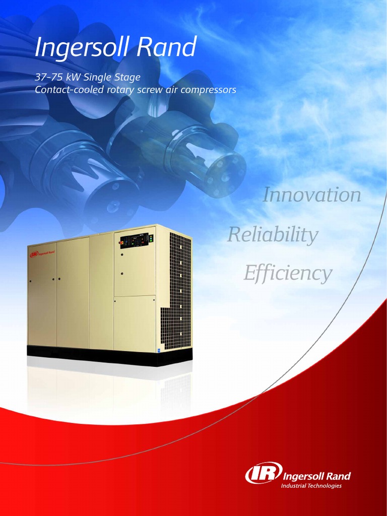 Ingersoll Rand: 37-75 KW Single Stage Contact-Cooled Rotary Screw Air ...