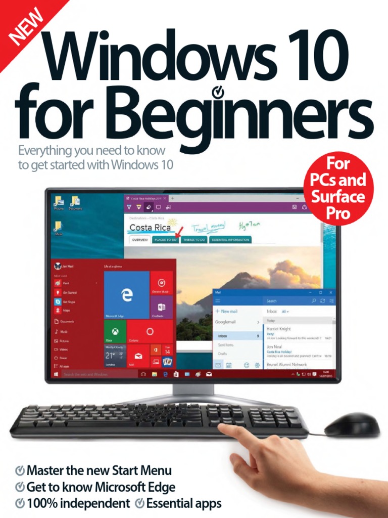 Windows 10 For Beginners (2015) PDF | Download Free PDF | Windows 10 ...
