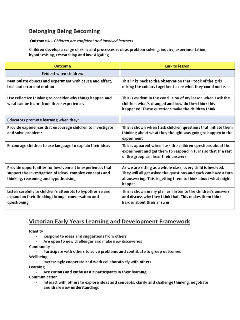Outcome Table Final | PDF