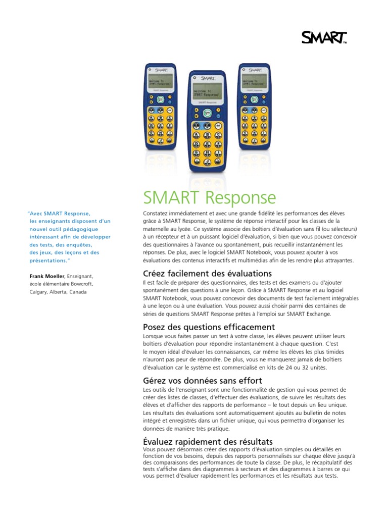 Factsheet SMART Response FR | PDF