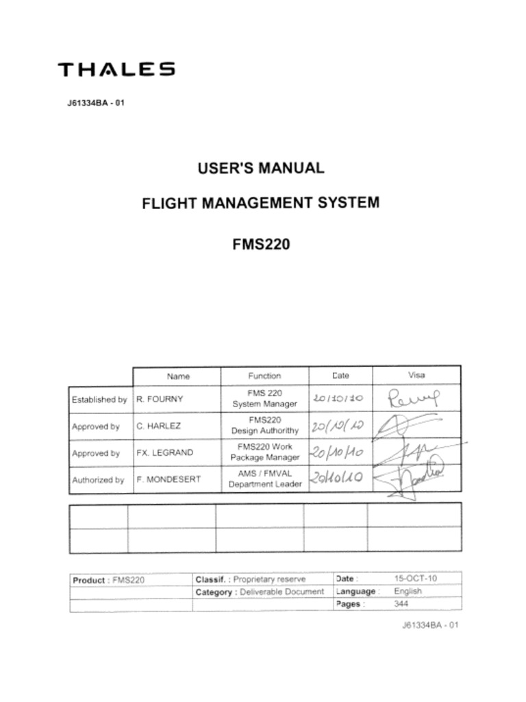 (ATR 72) Fms User Guide | PDF | Aerospace | Navigation
