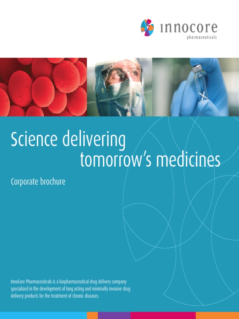 InnoCore Corporate Brochure | PDF | Pharmaceutical Formulation ...