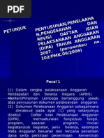 Pengertian dan Fungsi DIPA dalam Anggaran | PDF