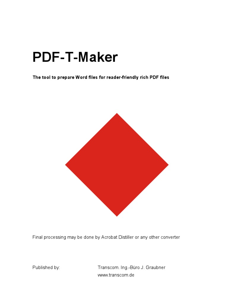 PDF T Maker M English | PDF | Software | Adobe Systems