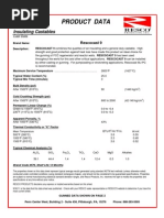 Ficha Tecnica Greencast 94fplus | PDF | Refractory | Chemical Substances