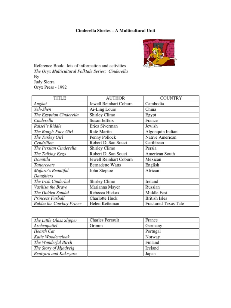 Cinderella Stories - Multicultural | PDF | Cinderella | Fairy Tales