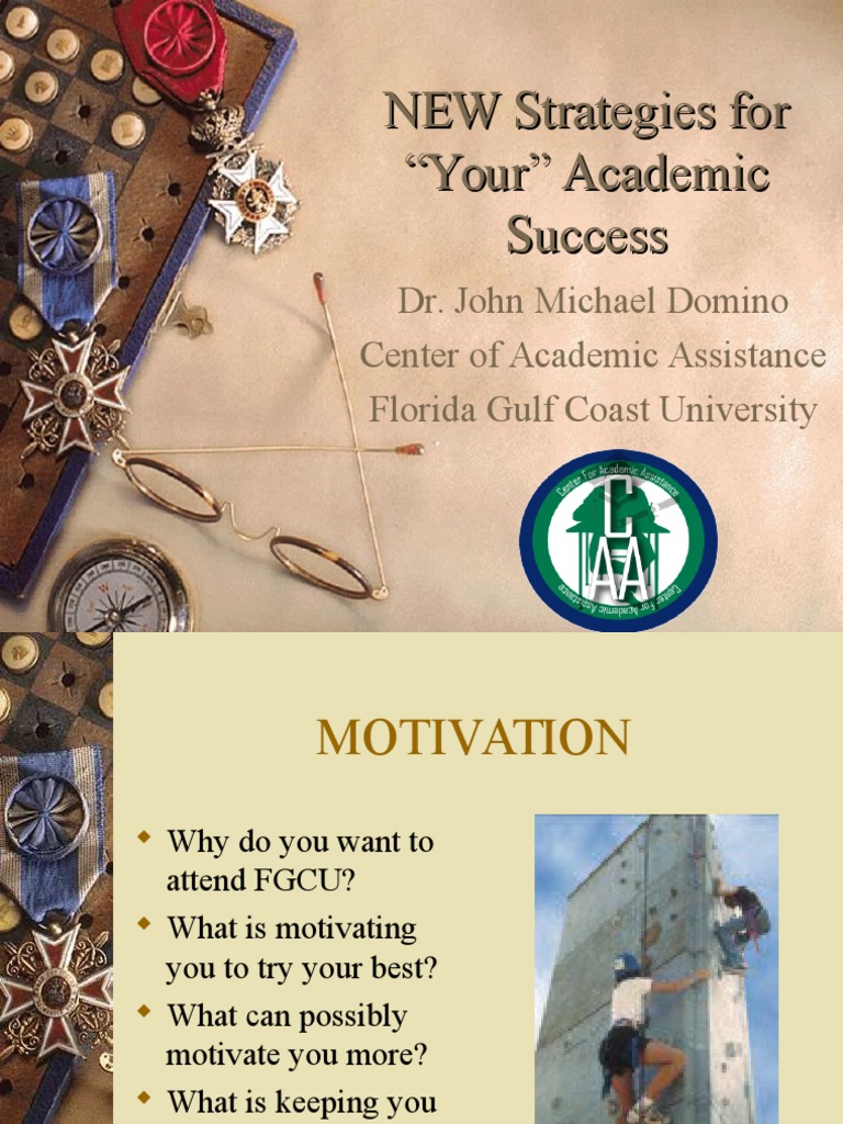 Strategies For Academic Success | PDF | Syllabus | Memory