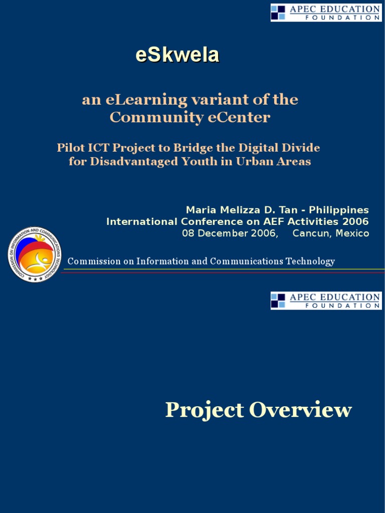 E Skwela Philippines | PDF | Educational Technology | Information And ...