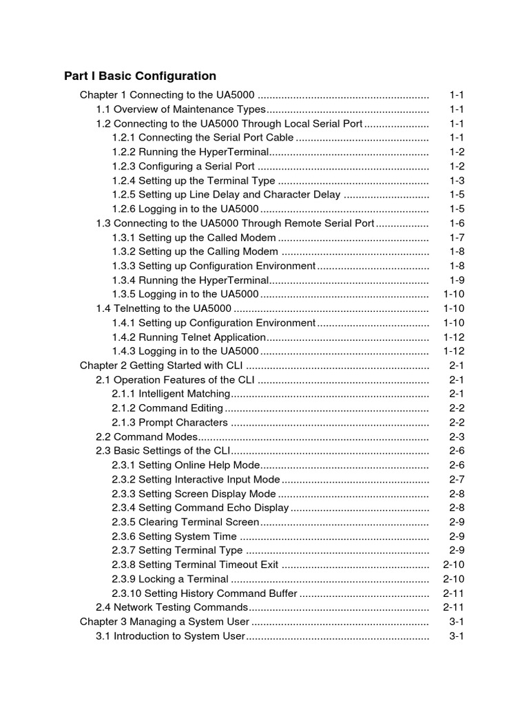Operation Manual-PVU Volume | PDF | Computer Terminal | Command Line Interface