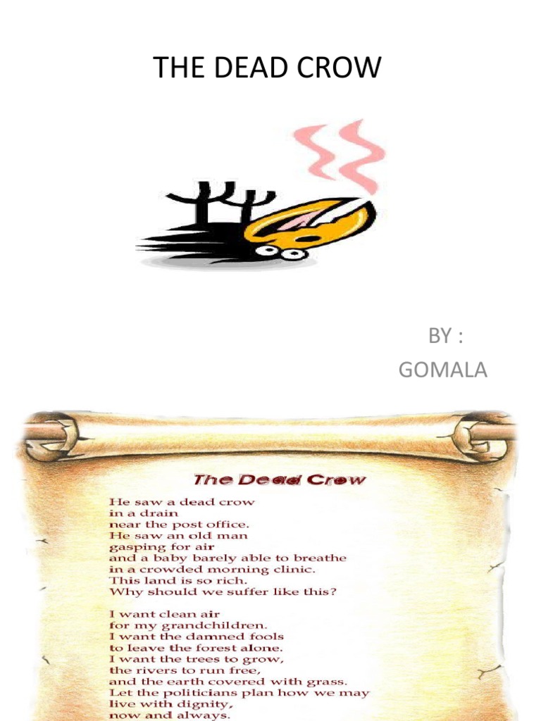 Environmental Impact in "The Dead Crow" | PDF | Language Arts ...