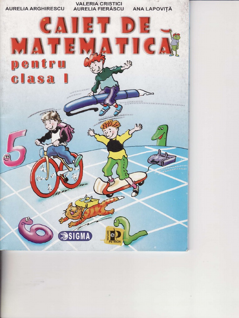 Caiet de Matematica Clasa 1 | PDF