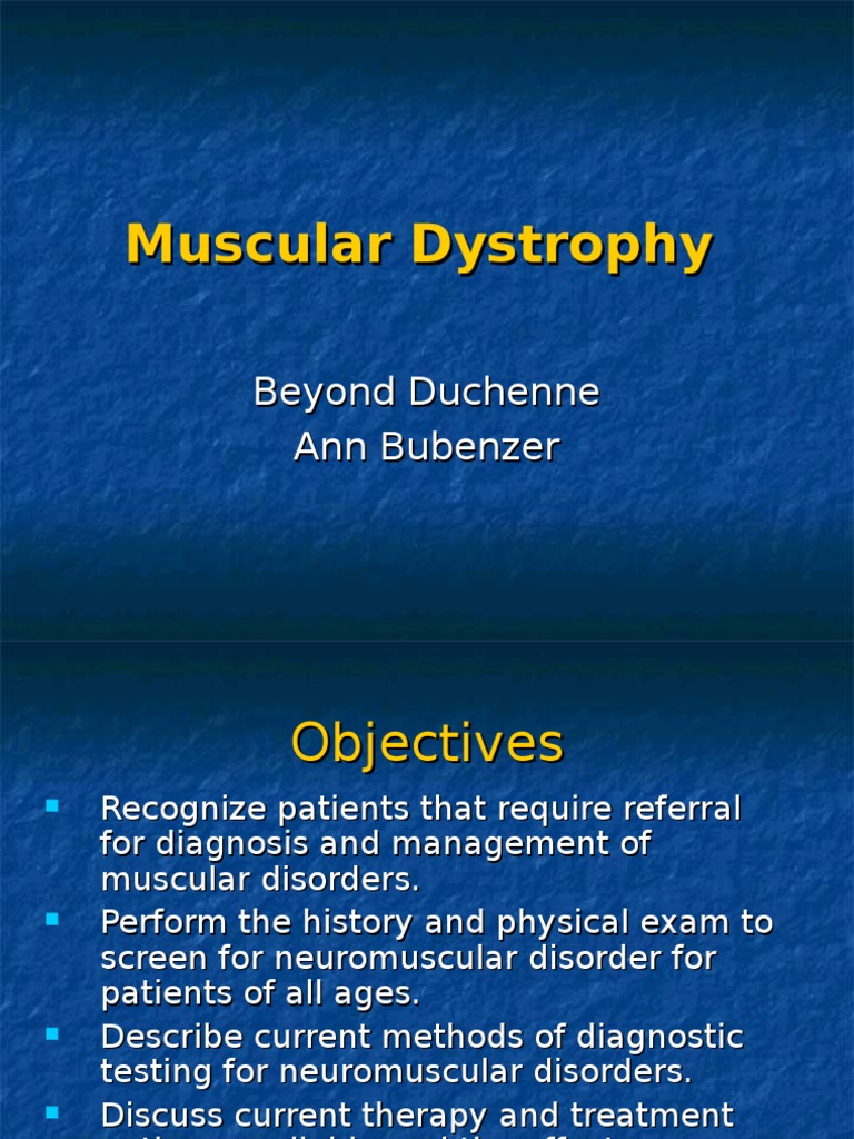 Muscular Dystrophy | PDF | Muscular Dystrophy | Muscle