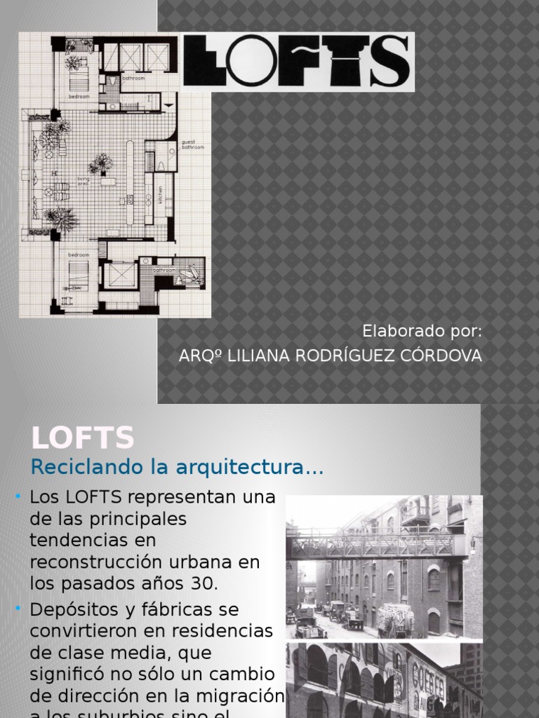 Historia y Evolución de los Lofts | PDF | Ciencias sociales | Hogar ...