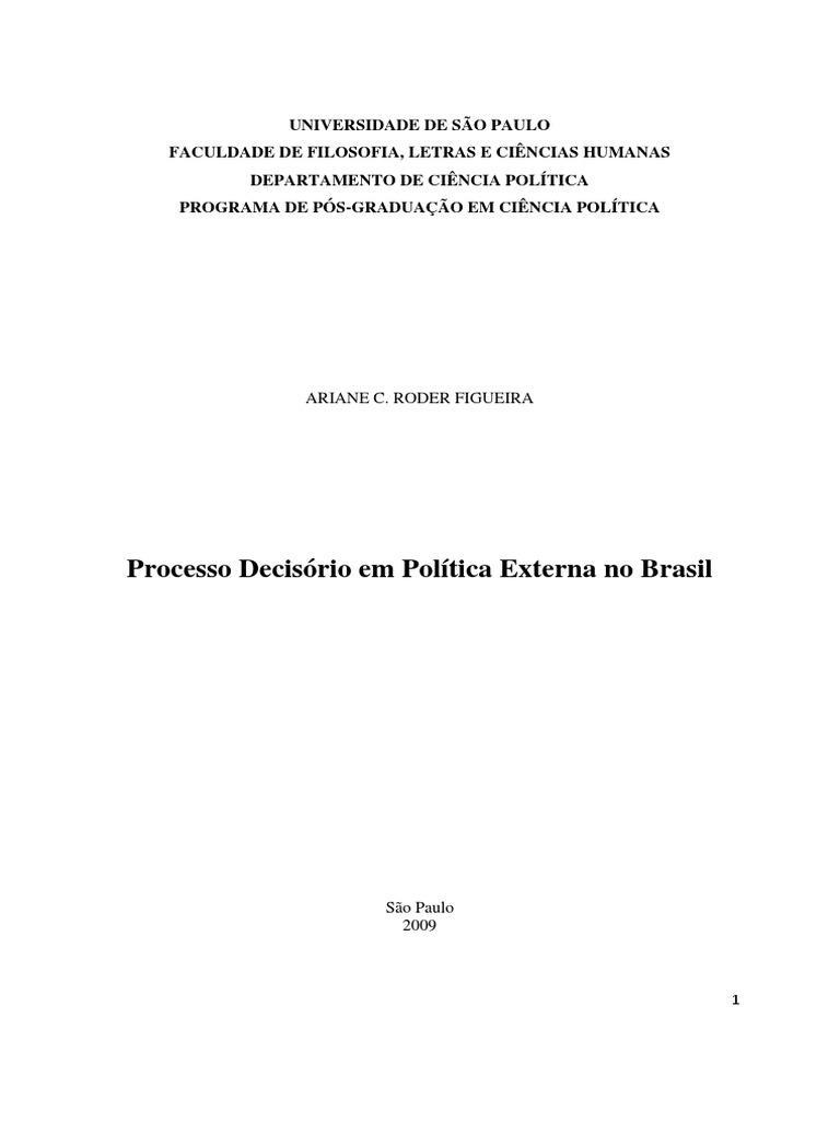 Ariane C Roder Figueira - Ape | PDF | Diplomacia | Julgamentos