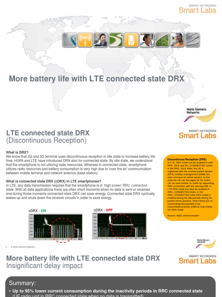 More Battery Life With Lte Connected DRX | PDF | Whats App | Lte ...