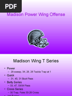 Double Wing Playbook | PDF | Sports Rules And Regulations | Sport Variants