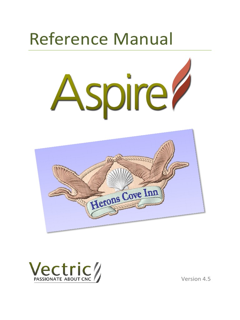 Aspire Vectric 4.5 Reference - Manual | PDF | 3 D Computer Graphics | 3 ...