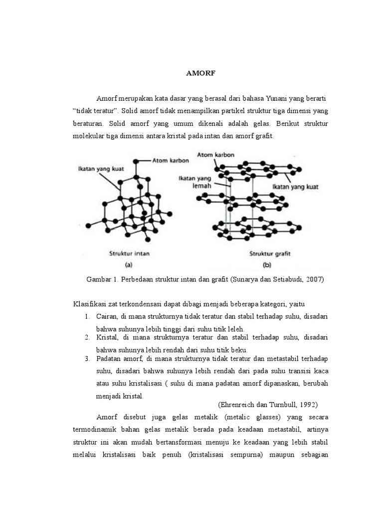 Amorf | PDF | Sains & Matematika