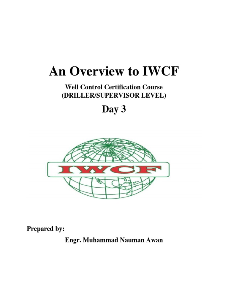 Day 3 IWCF PDF | PDF