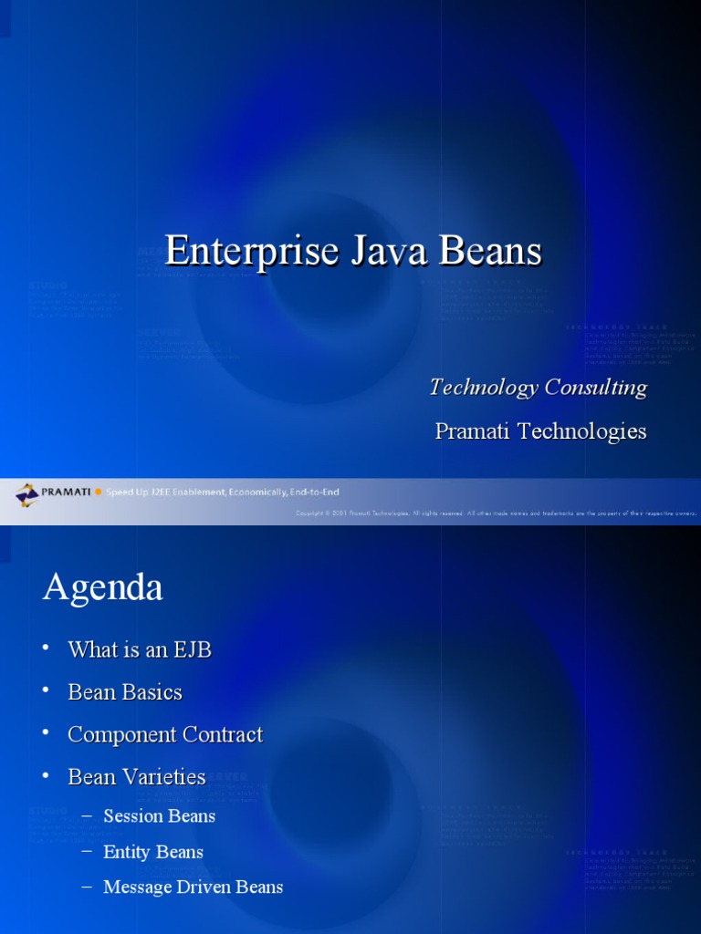 Enterprise Java Beans | PDF | Enterprise Java Beans | Object Oriented Programming
