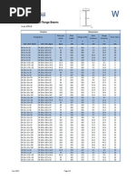 WT Steel Section Tables 080307 | PDF