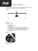 Lab Report Experiment Trusses | PDF | Truss | Force