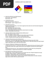 MSDS Asam Sulfat (H2SO4) Lengkap | PDF