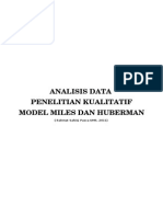 Analisis Data Kualitatif Model Miles Dan Huberman | PDF | Sains & Matematika | Sejarah