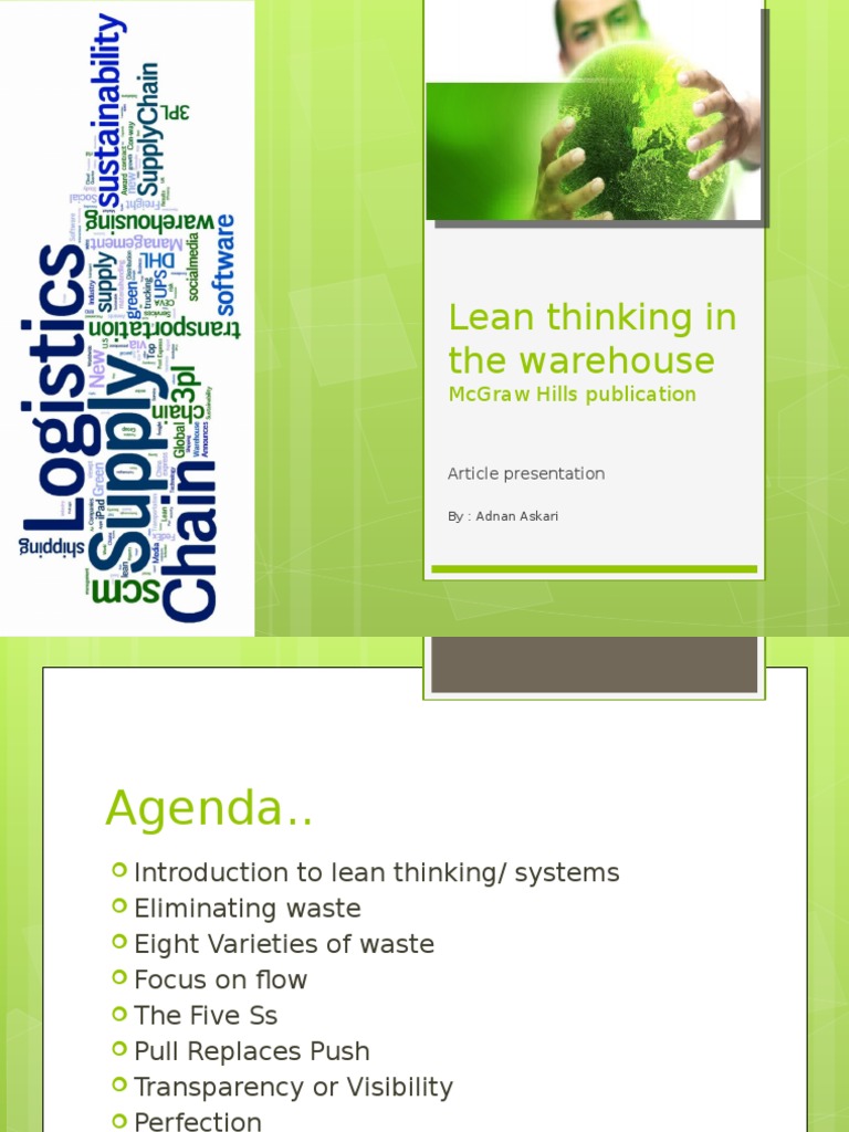 Implementing Lean Principles in Warehousing: Eliminating Waste to ...