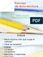 Actividades del Método Troncoso en Casa | PDF | Artes del Lenguaje y ...