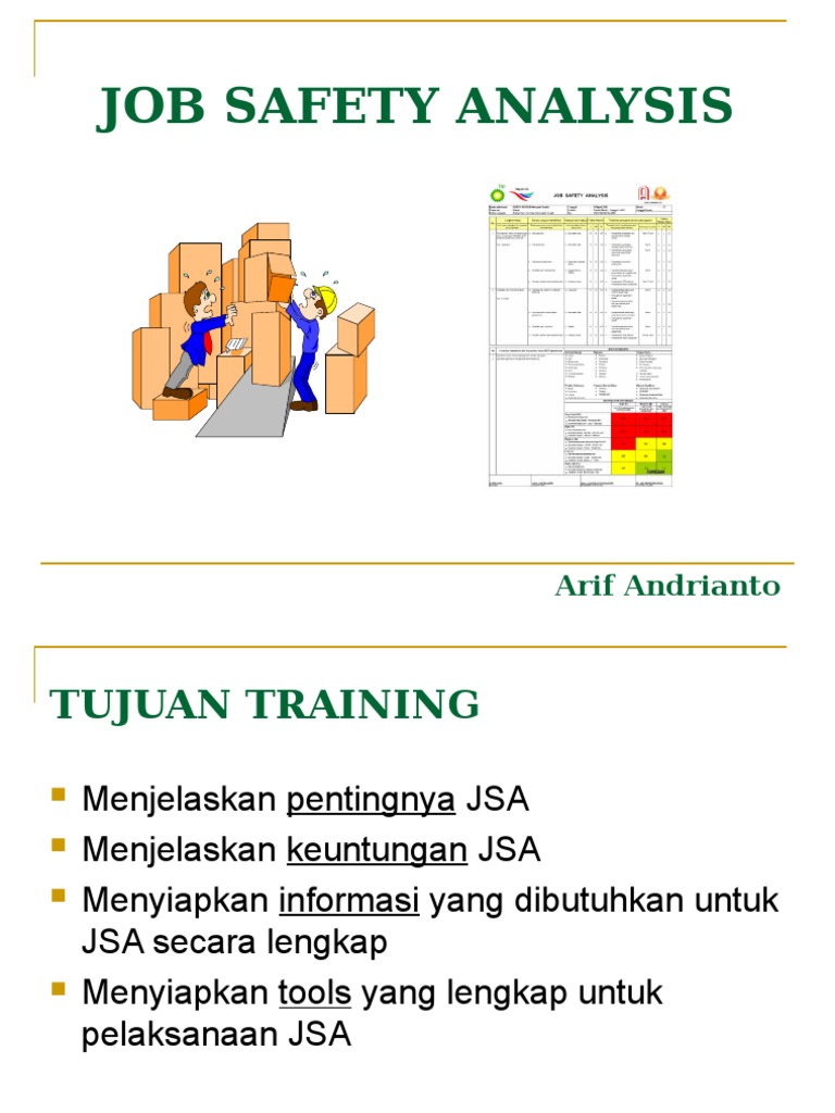 Jsa Training | PDF