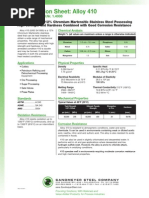 GTD 450 Gas Turbine Material | PDF | Stainless Steel | Annealing ...