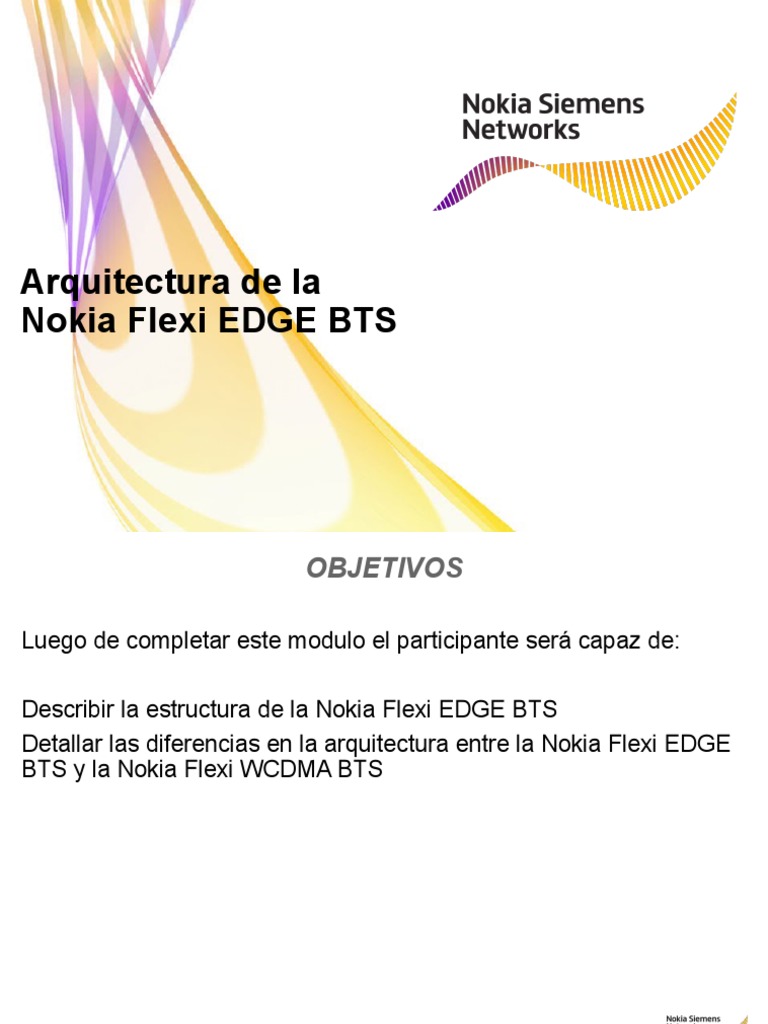 Nokia Flexi EDGE BTS Architecture-ES | PDF | Nokia | Estándares de telecomunicaciones