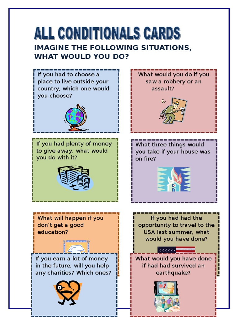 Conditional Cards | PDF | Sports & Recreation | Wellness