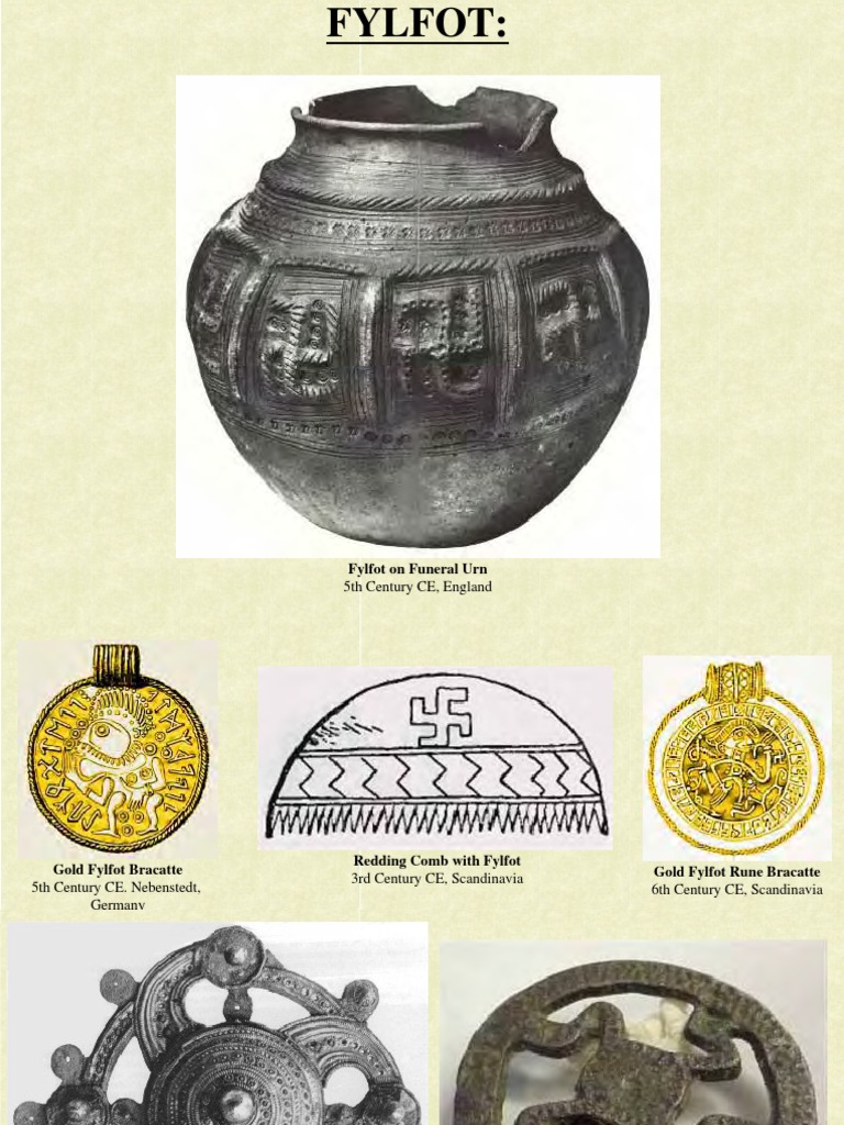 Fylfot in Archaeology | PDF | Viking Age | Early Middle Ages