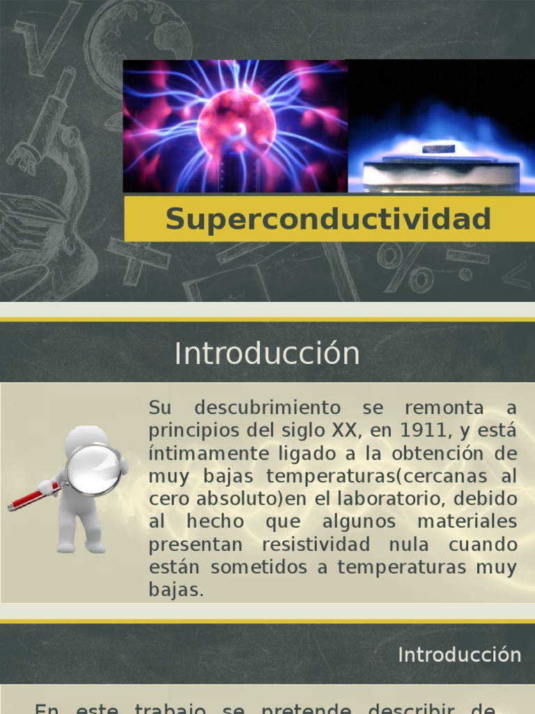 Superconductividad | PDF | Superconductividad | Química